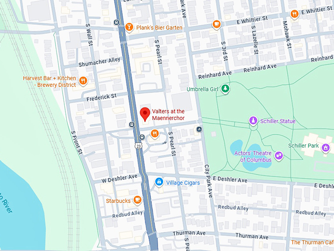 16. valters at the maennerchor map