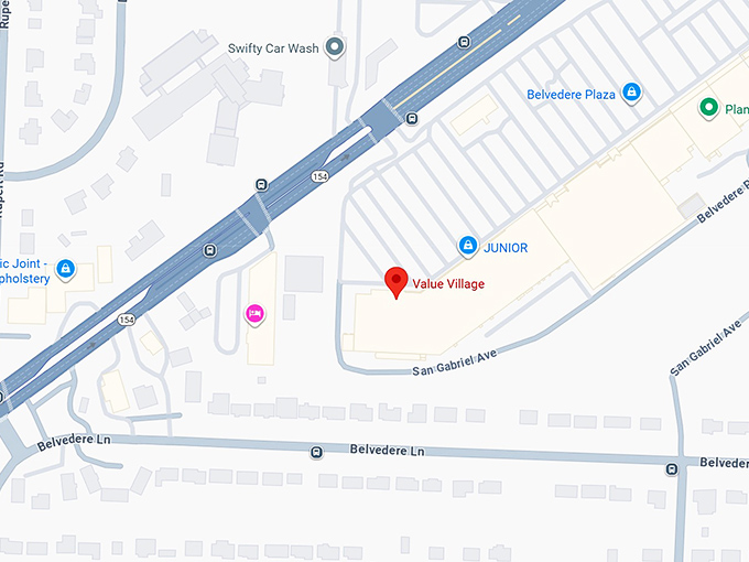 16. value village map