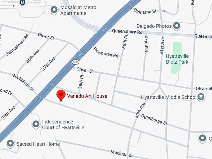 16. vanadu art house map