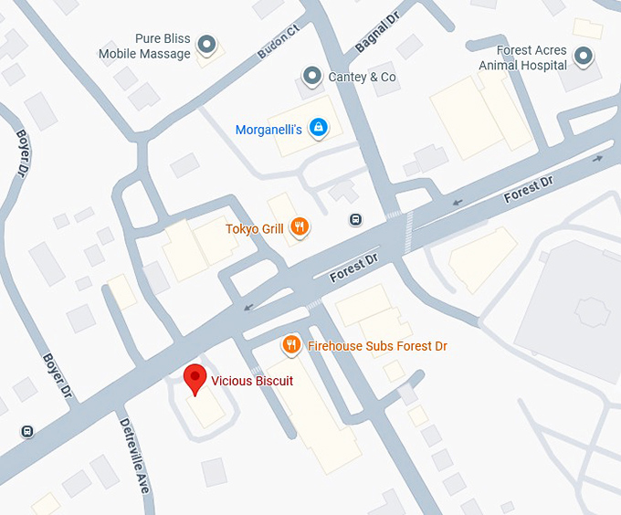 16. vicious biscuit map