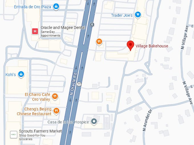 16. village bakehouse map