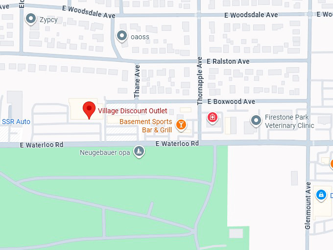 16. village discount outlet map