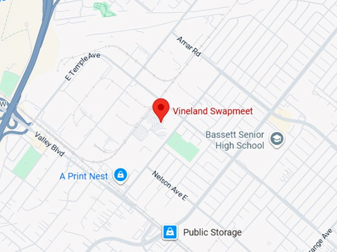 16. vineland swapmeet map
