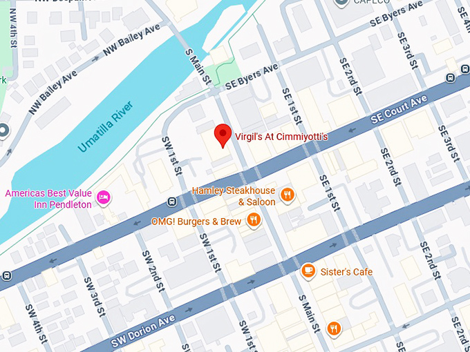 16. virgil's at cimmiyotti's map