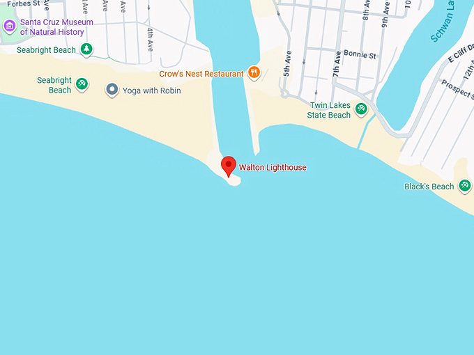 16. walton lighthouse map