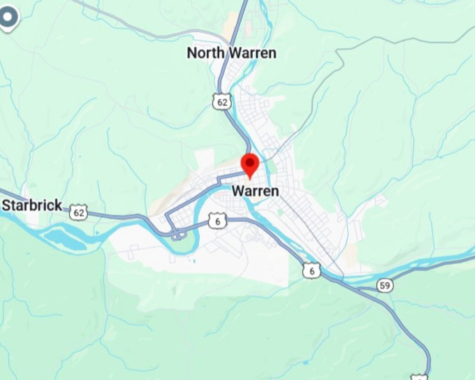 16. warren map
