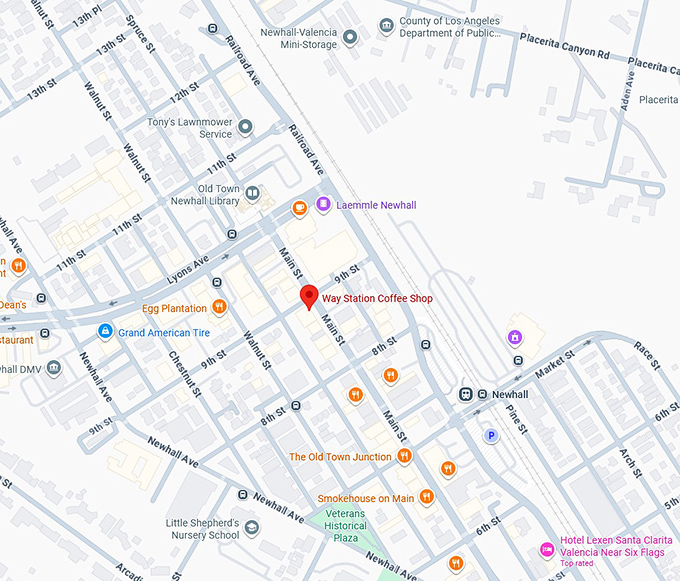 16. way station coffee shop map
