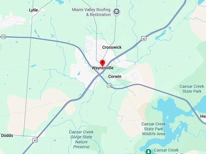 16. waynesville map