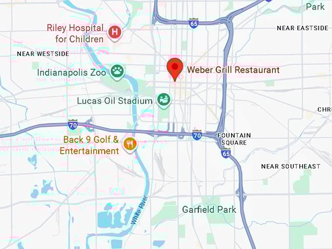 16. weber grill restaurant map