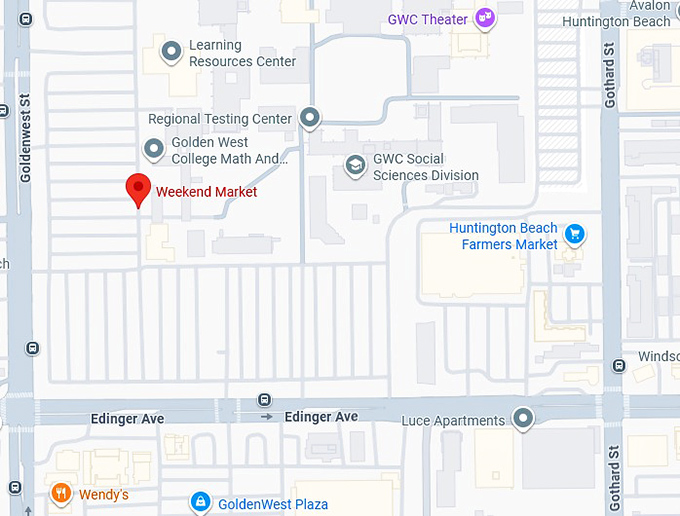 16. weekend market map