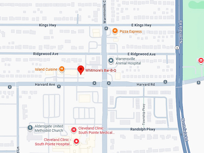 16. whitmore's bar‑b‑q map