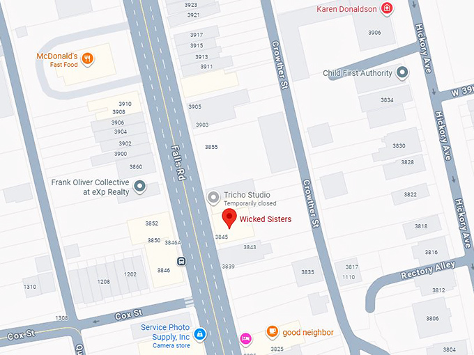 16. wicked sisters map