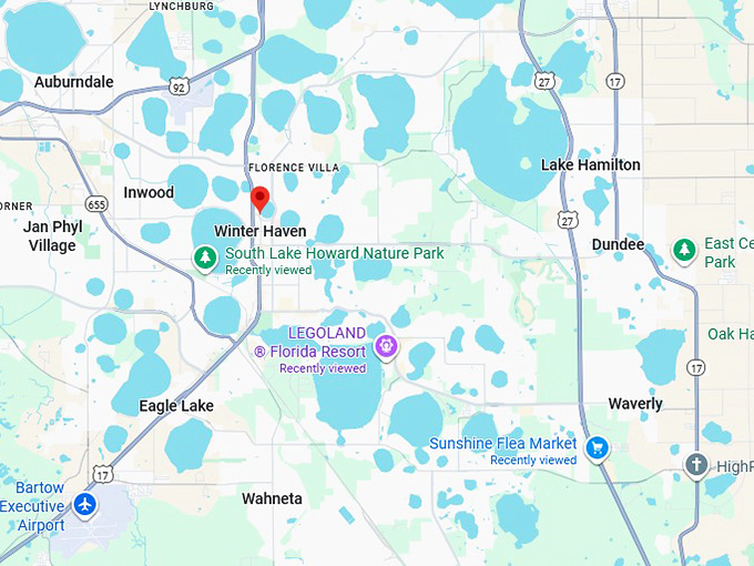 16. winter haven map