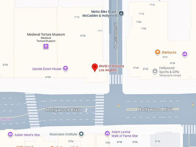 16. world of illusions los angeles map