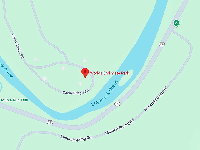 16. worlds end state park map