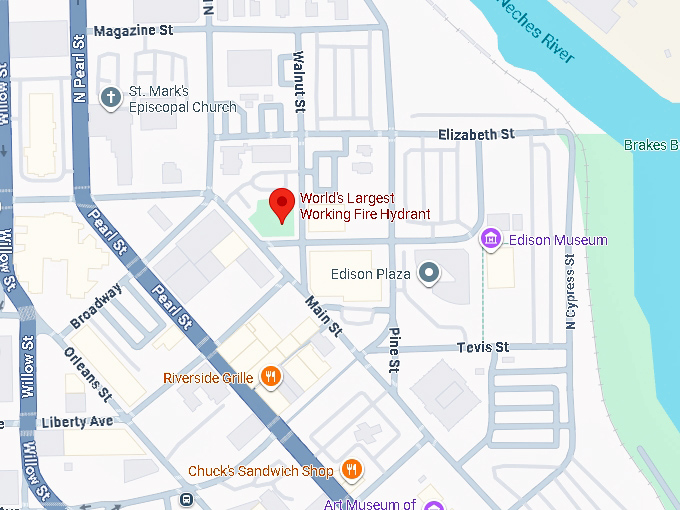 16. world’s largest working fire hydrant map