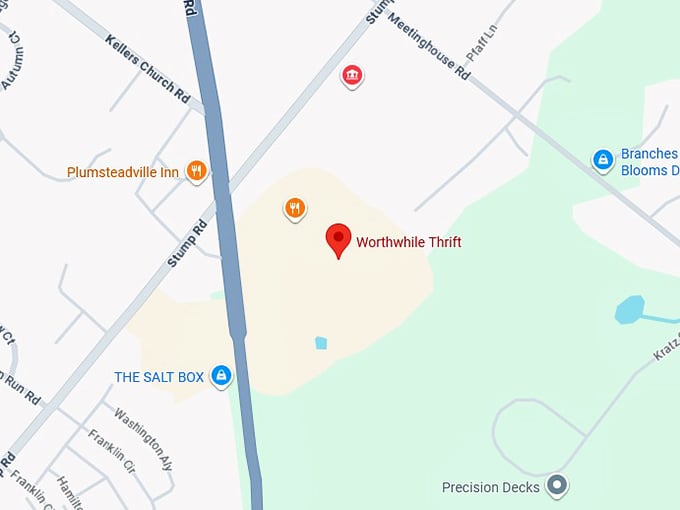 16. worthwhile thrift map