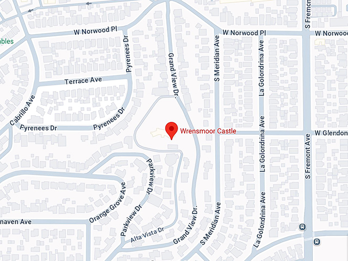 16. wrensmoor castle map