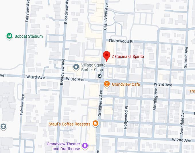 16. z cucina di spirito map