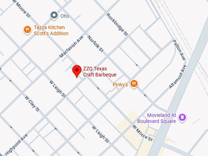 16. zzq texas craft barbeque map