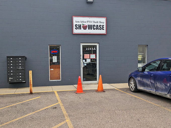 That unassuming gray building holds more treasures than a pirate's chest waiting to be discovered.