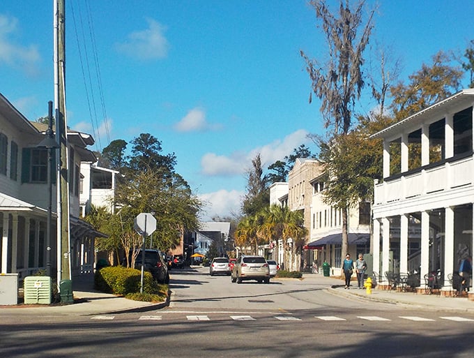 Bluffton's historic charm unfolds like a Southern novel, where every weathered building whispers tales of coastal living.