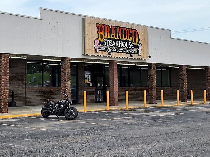 Sometimes the best steakhouses hide behind the most unassuming facades - pure culinary gold awaits inside.