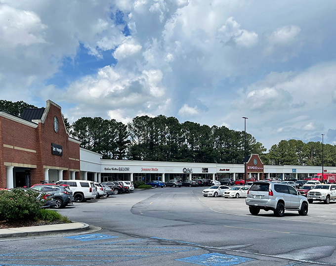 Look at that parking lot - fuller than a Thanksgiving dinner table, proving great deals draw crowds like honey draws bees.