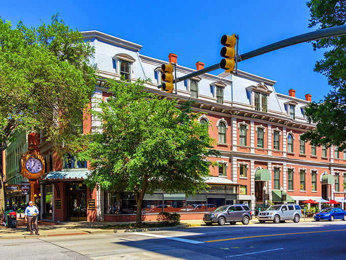 Historic downtown Columbia showcases classic architecture and charming storefronts. The perfect blend of old-world charm and modern convenience.