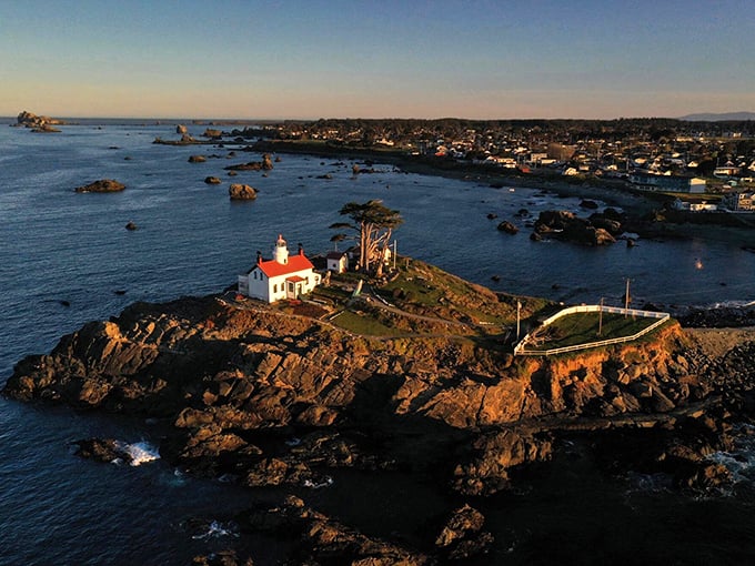 That lighthouse has been watching over fishermen longer than most of us have been alive.