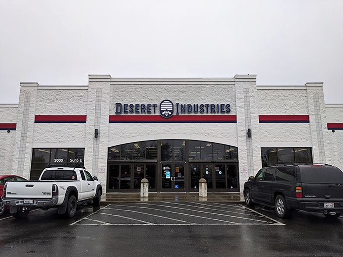 Look at this thrift store palace! Desert Industries makes shopping feel like a treasure hunt in your favorite uncle's attic.