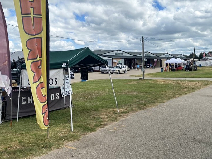 Welcome to treasure hunting heaven where every tent holds possibilities and your wallet stays happy.