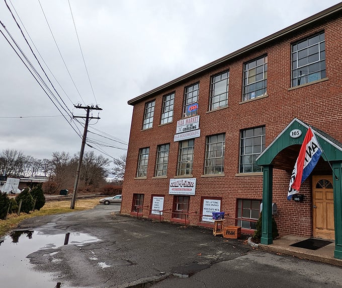 That classic red brick building holds more treasures than a pirate's chest waiting to be discovered.