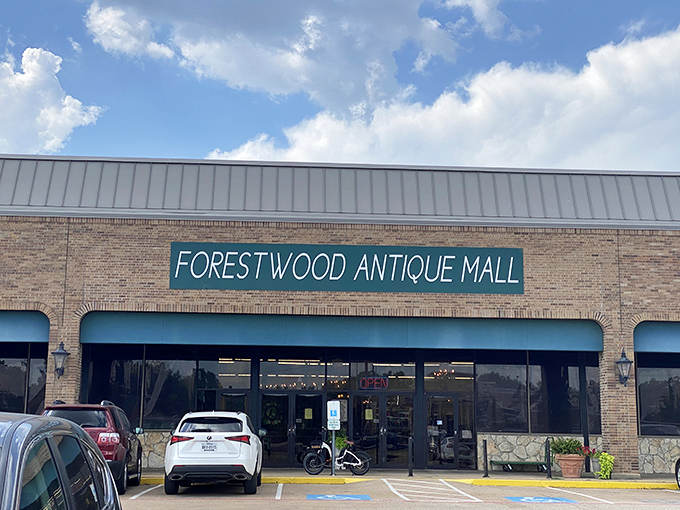 Look at that brick beauty! Forestwood's facade promises treasures, and boy, does it deliver inside. 