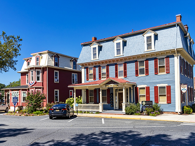Georgetown's historic buildings stand tall like friendly neighbors who've been here since your grandparents' time. 