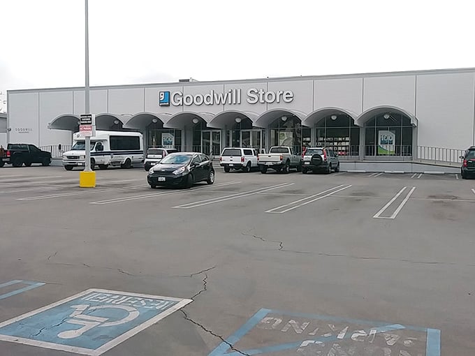 The Goodwill mothership has landed! This massive Los Angeles location looks more like a department store than a thrift shop.