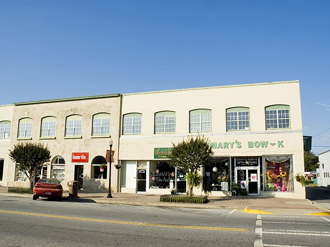 Small-town storefronts like these remind you that community still matters in places like Jesup.