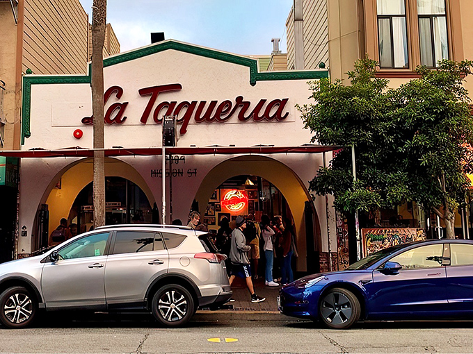 Look at that line wrapping around the corner - when locals queue up like this, you know magic awaits inside.