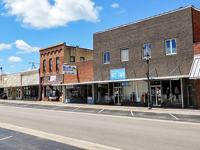 Lebanon's downtown stretches out like a comfortable Sunday afternoon, where every storefront tells a story worth hearing.
