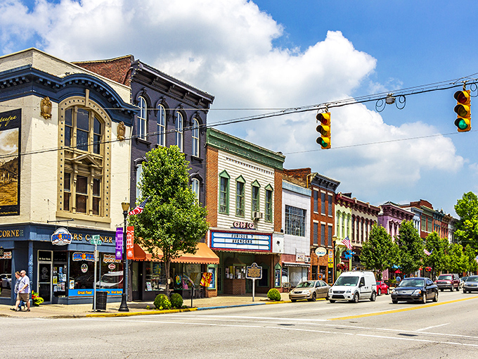 Madison's historic Main Street looks like it jumped straight out of a Norman Rockwell painting. Those colorful 19th-century storefronts practically whisper stories from another era.