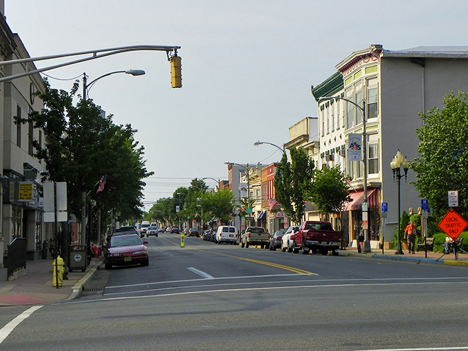Millville's charming Main Street invites you to stroll back in time, where colorful storefronts whisper stories of simpler, more affordable days.