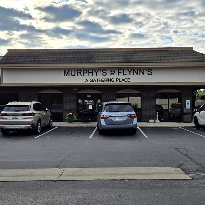 Don't judge this book by its cover - Murphy's humble strip mall exterior hides steakhouse gold inside.