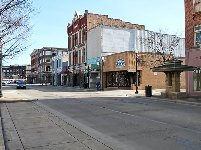 New Castle's historic downtown whispers stories of yesteryear through its brick facades. Small-town charm with big personality!
