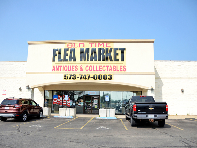 That classic cream-colored facade promises treasures inside - like a suburban treasure chest waiting to be opened.