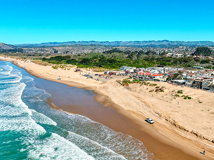 Oceano's endless coastline stretches like nature's own red carpet, inviting you to take center stage.