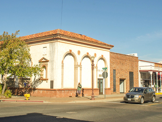 Downtown Oroville's historic architecture whispers tales of California's golden past while promising affordable golden years ahead.