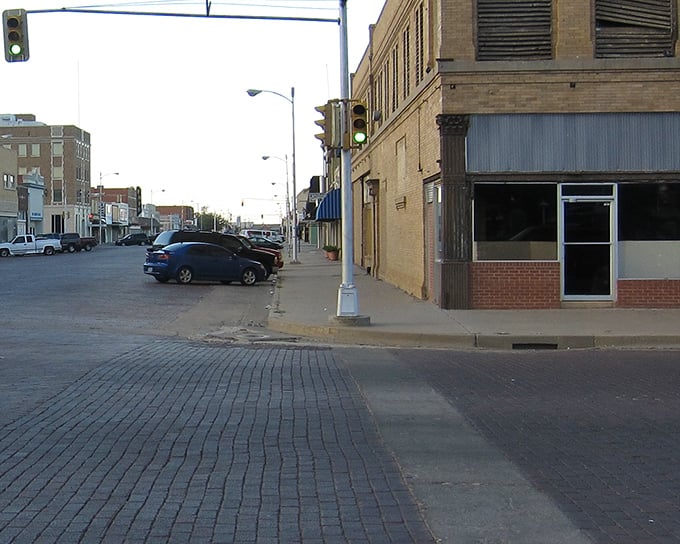 Classic small-town Texas streets where your wallet stays happy and your gas tank stays full.