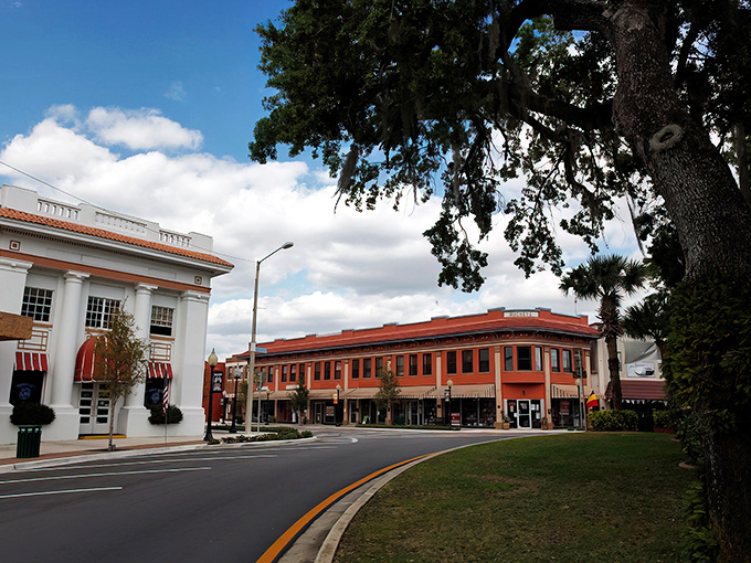 Sebring's historic downtown whispers stories of old Florida charm through every brick and storefront window.