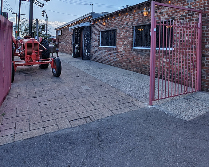 Sometimes the best treasures hide behind humble brick walls and simple gates.