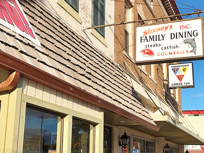 Sometimes the best steaks hide behind the most unassuming facades on Main Street.